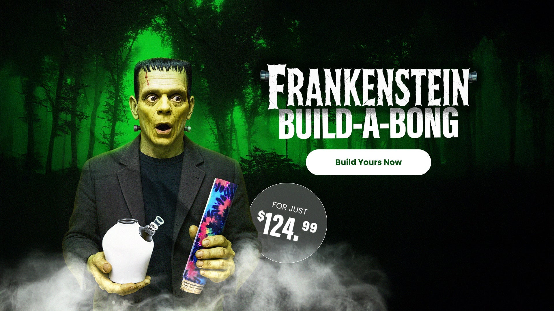 Frankenstein Build-A-Bong – Chill Steel Pipes